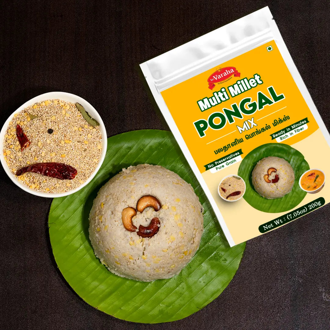 Buy Multi Millet Pongal Mix 200g | Healthy Pongal – TrueTraditionsUSA ...