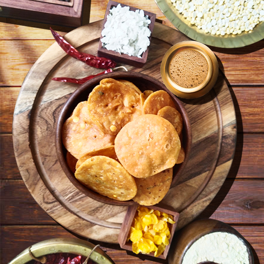 Thattai - Traditional South Indian Crunchy Snack | True Traditions-Sri ...